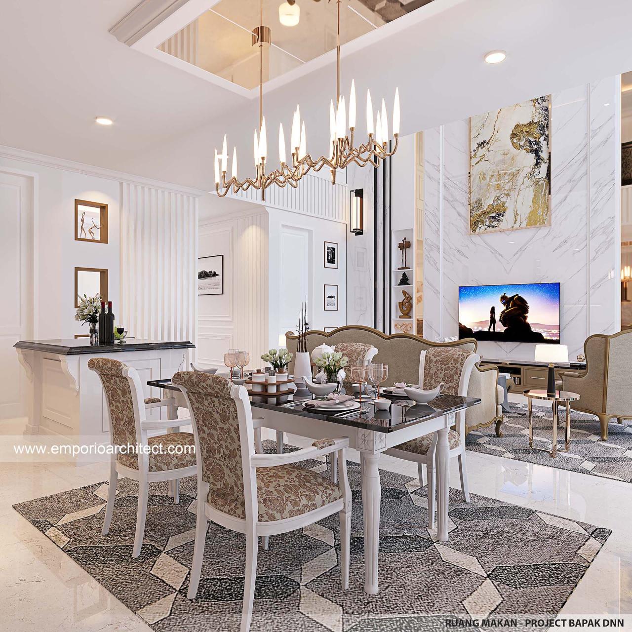 Mr. DNN 1636 Classic House 3 Floors Design - Bandung 34165 - Interior ...