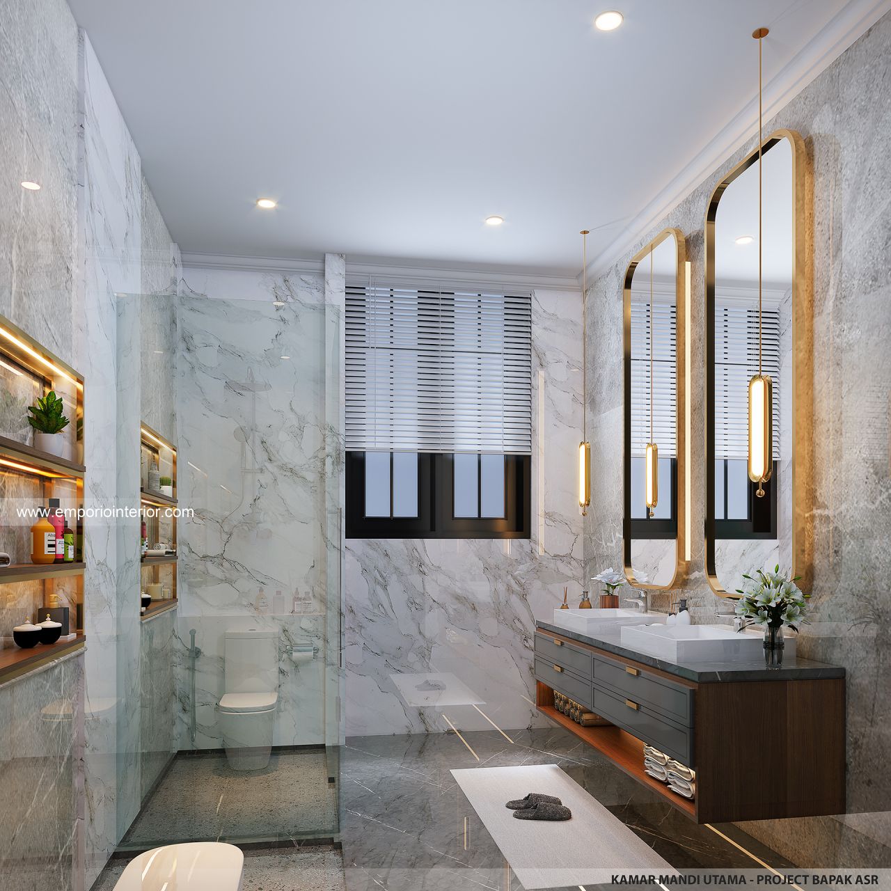 Mr. ASR 1761 Mediterranean Classic House 3 Floors Design - Makassar ...