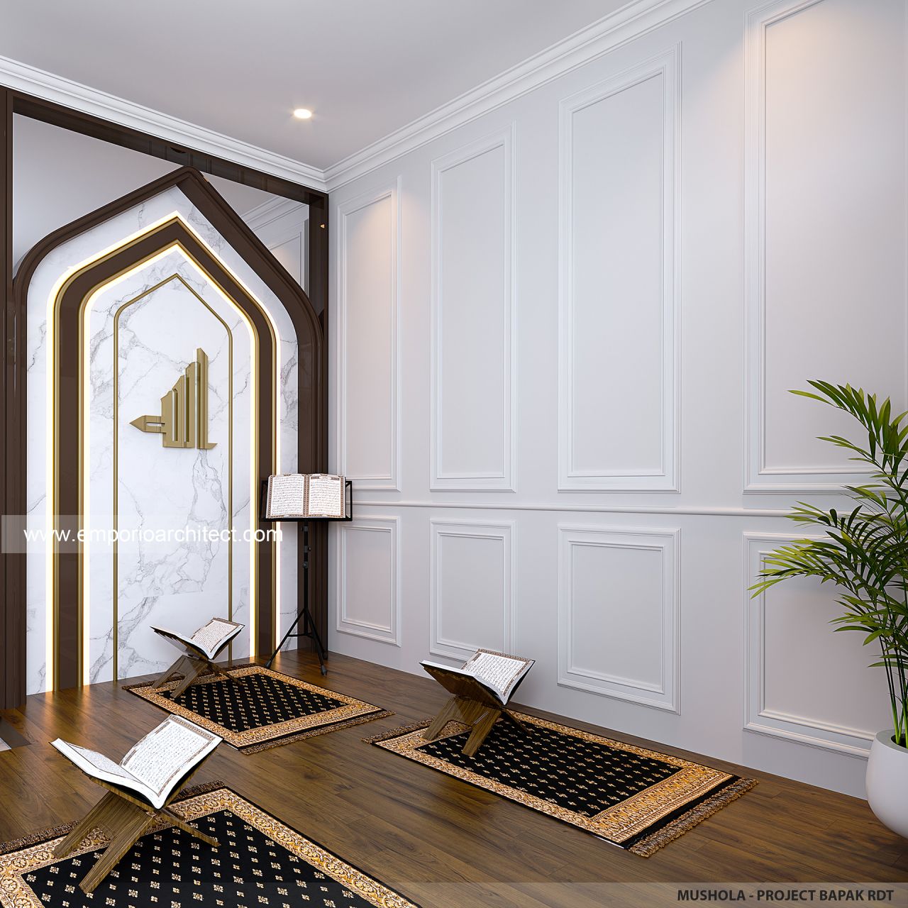 Mr. RDT 1798 Mediterranean House 3 Floors Design - Tebet, Jakarta ...