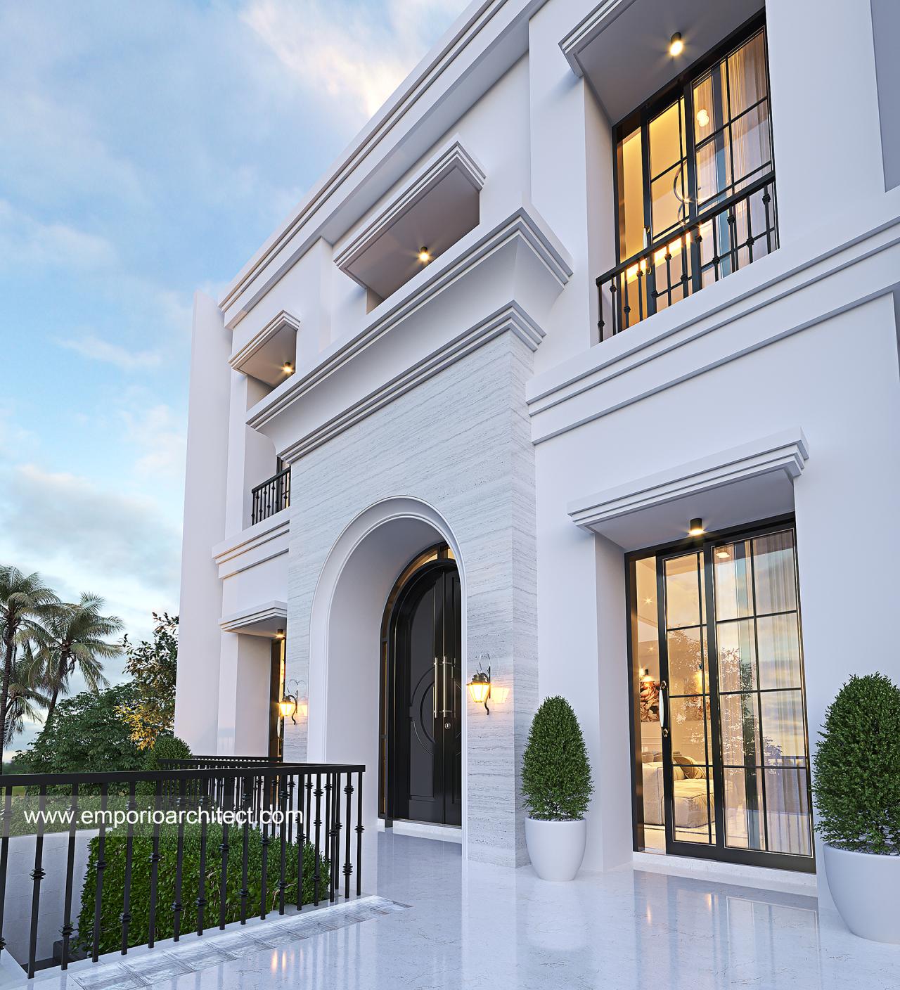 Mrs. VNY 1358 Classic House 3 Floors Design - PIK 2, Tangerang 27985 ...