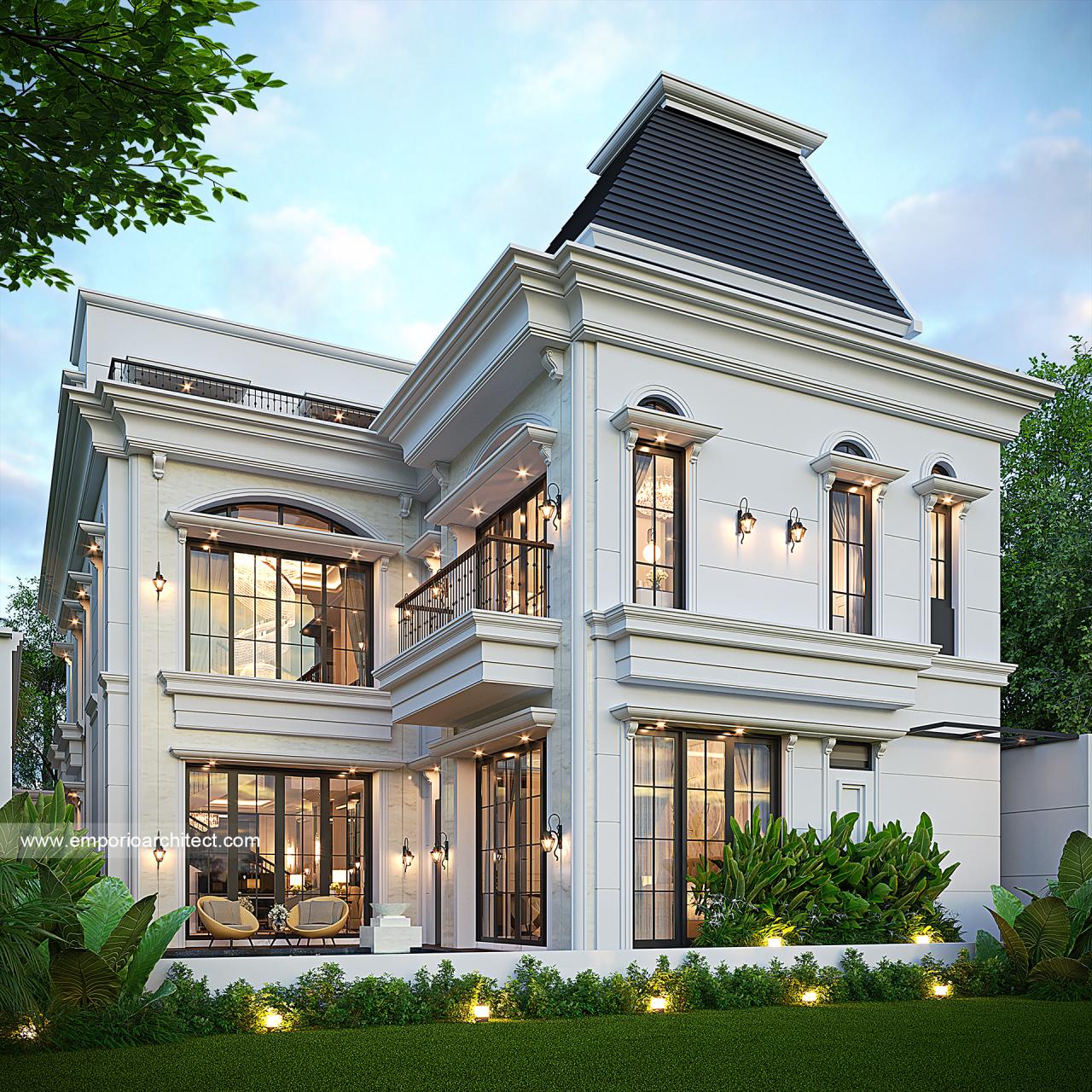 #homeexteriordesign - dr. Sampan B. Classic House 3 Floors Design ...