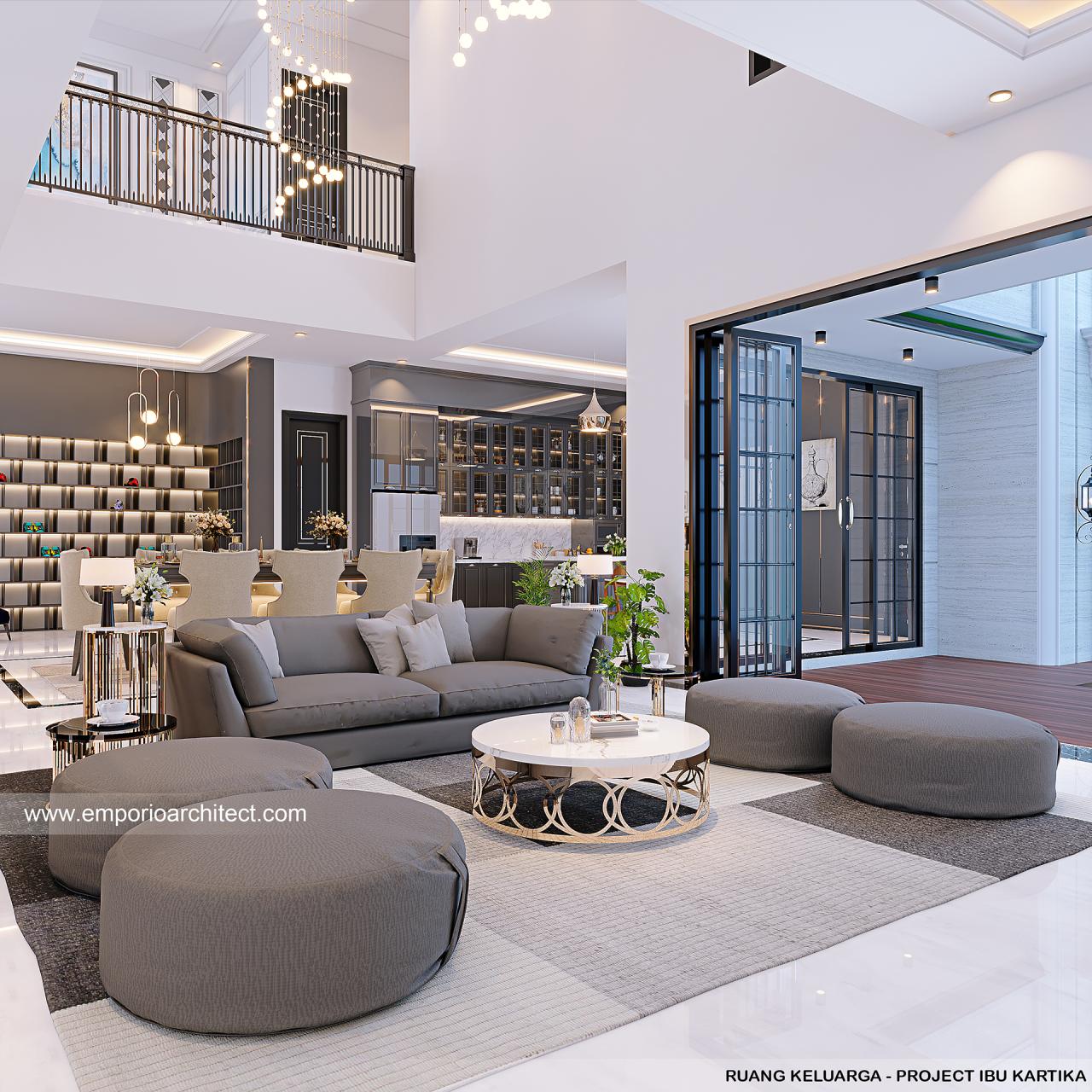 Mrs. KRT 1350 Classic House 3 Floors Design - Surabaya 27871 - Interior ...