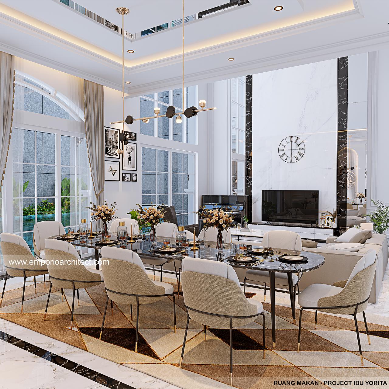 Mrs. YTA 1351 Classic House 3 Floors Design - Jakarta Utara 26458 ...