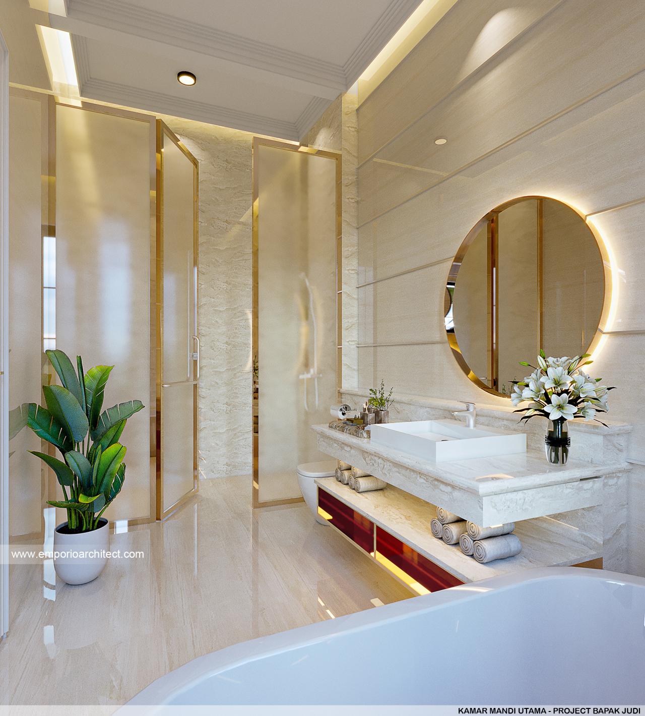 #bathroomdesign - Mr. Judi Classic House 3 Floors Design - Jakarta ...