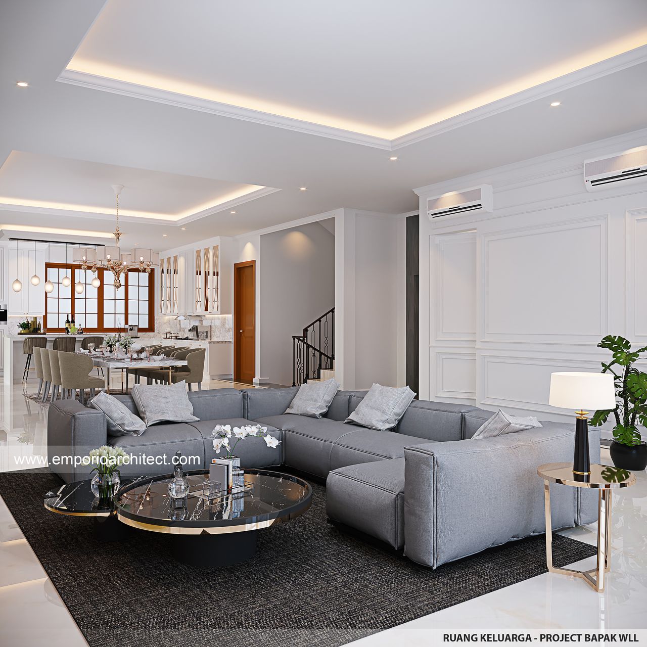 Mr. WLL Classic House 4 Floors Design - PIK, Jakarta Utara 47636 ...