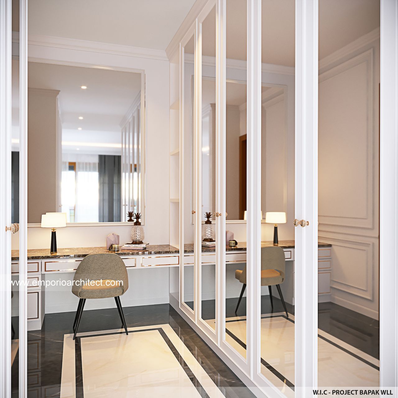 Mr. WLL Classic House 4 Floors Design - PIK, Jakarta Utara 47641 ...
