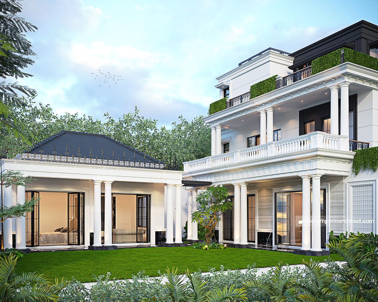 Mr. ANR 1956 Classic House 4 Floors Design - Sentul City, Bogor 43091 ...