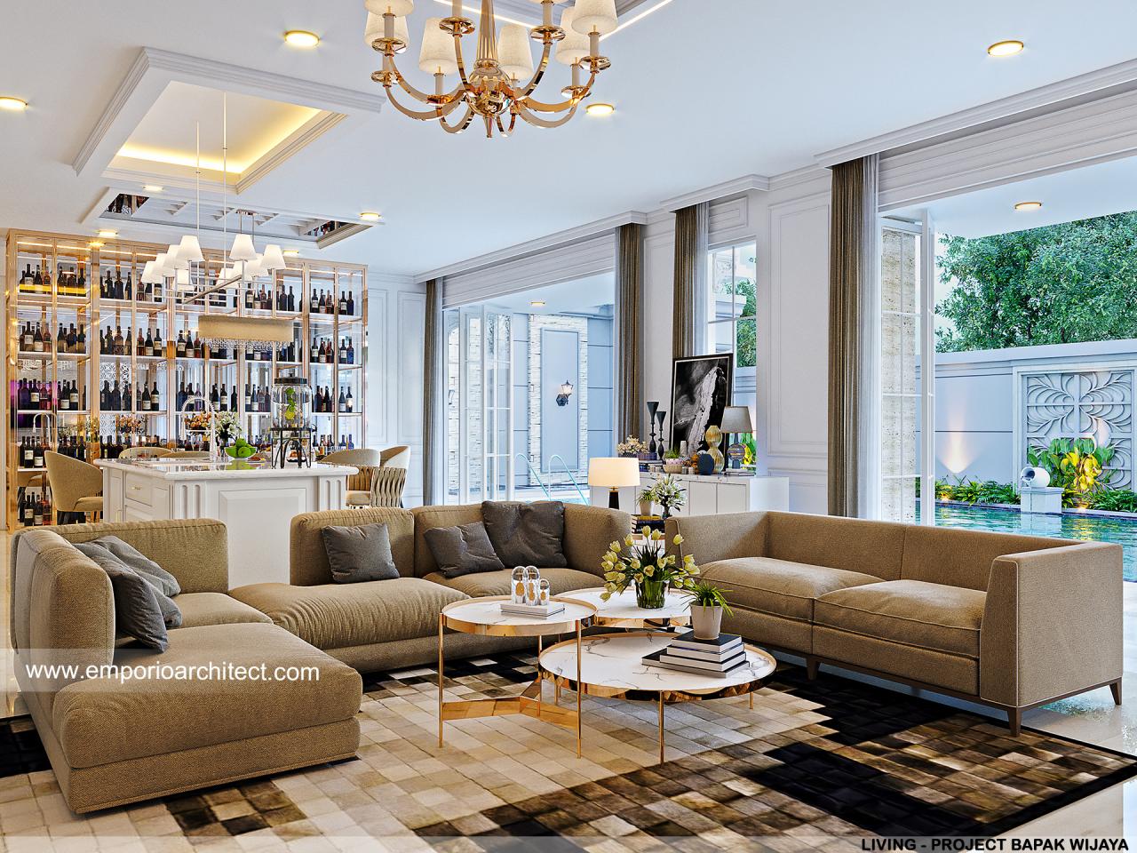 Mr. WJY Classic House 4 Floors Design - Kelapa Gading, Jakarta Utara ...