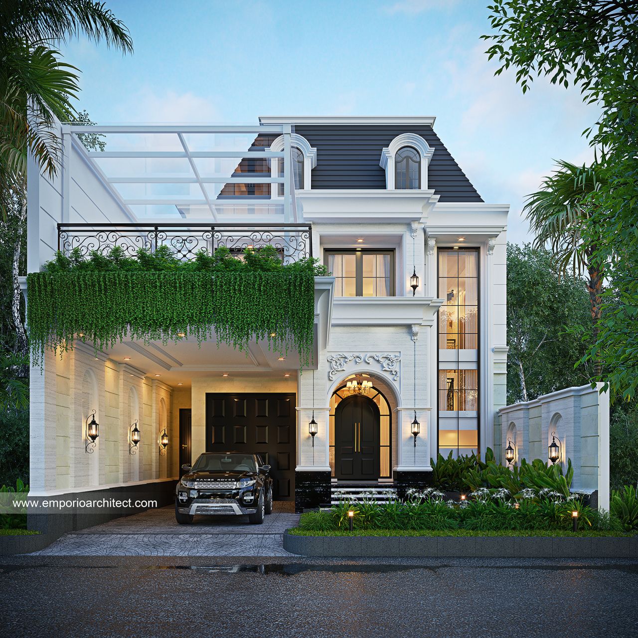 Mrs. YNN 1770 Mediterranean Classic House 2 Floors Design - Medan 38047 ...