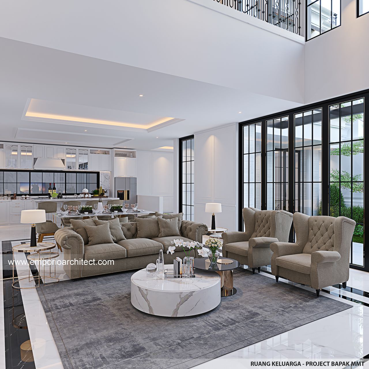 Mr. MMT 1840 Classic Modern House 2 Floors Design - Jakarta 39678 ...