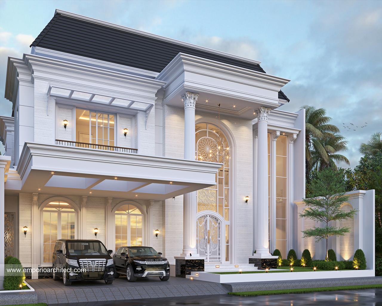 Mr. SD 2057 Classic Modern House 2 Floors Design - Jakarta 27720 - Home ...