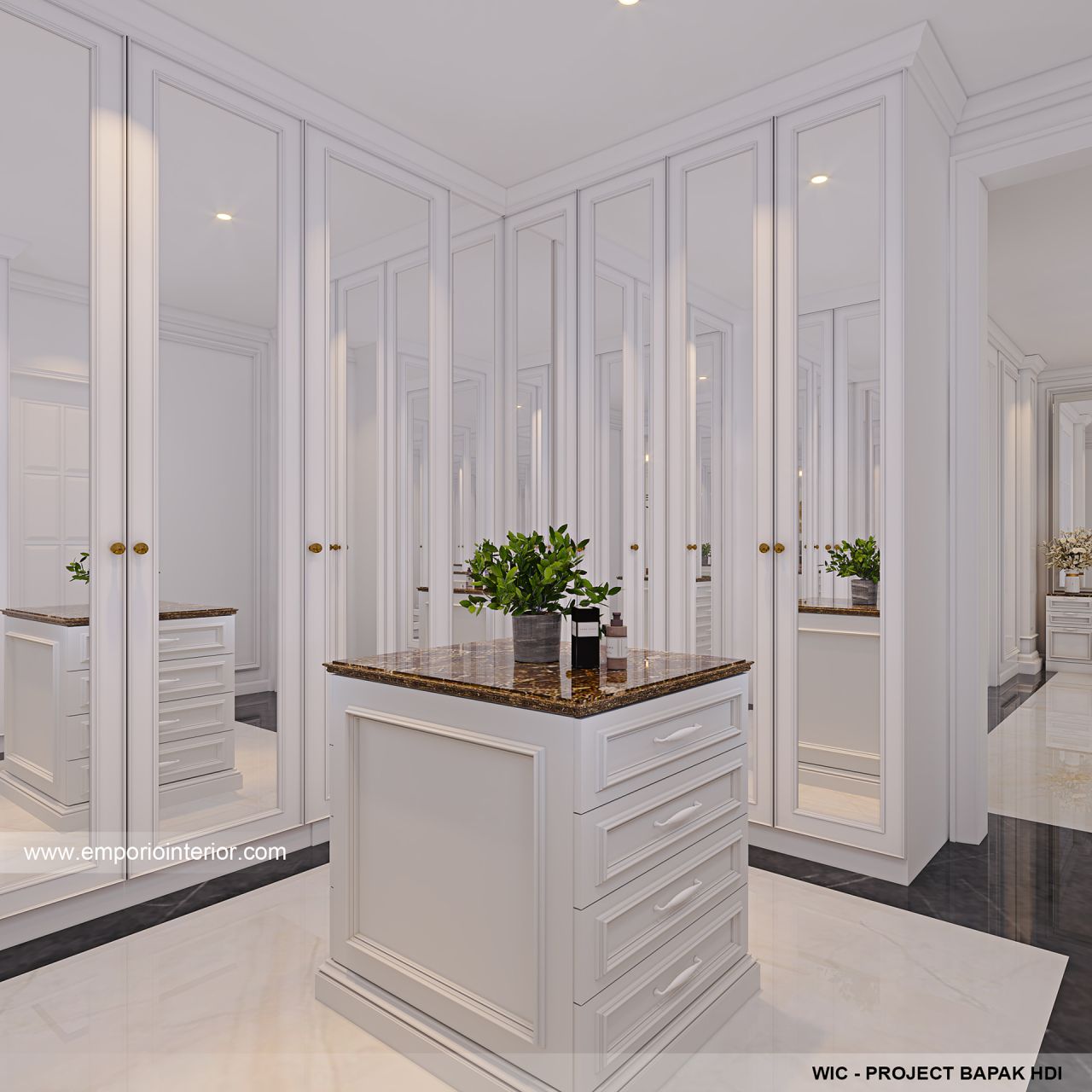 Mr. HDI 2160 Classic Modern House 2 Floors Design - Sukabumi, Jawa ...