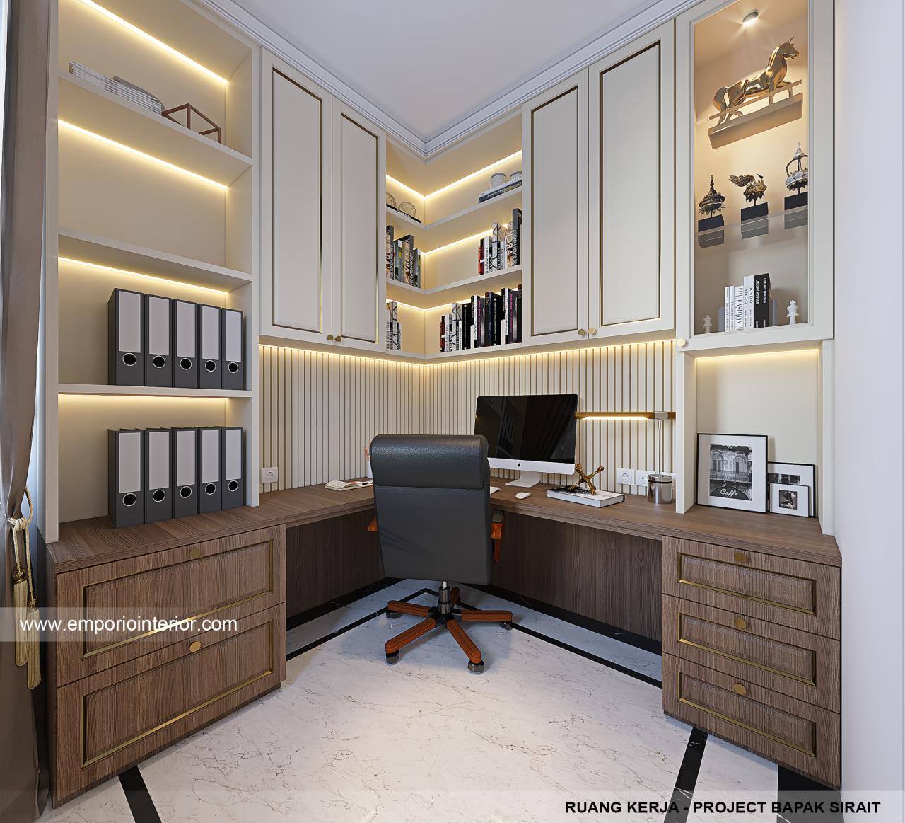 Mr. SRT 1278 Classic Modern House 3.5 Floors Design - Bandung 26792 ...