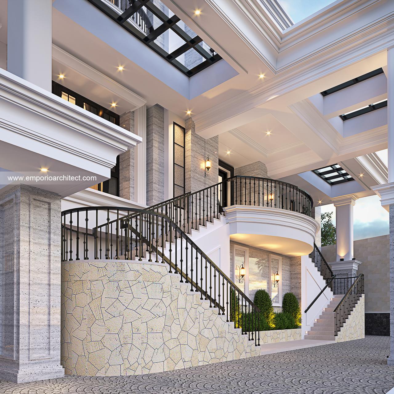 Mr. DNS 1270 Classic Modern House 4 Floors Design - Jakarta 22360 ...