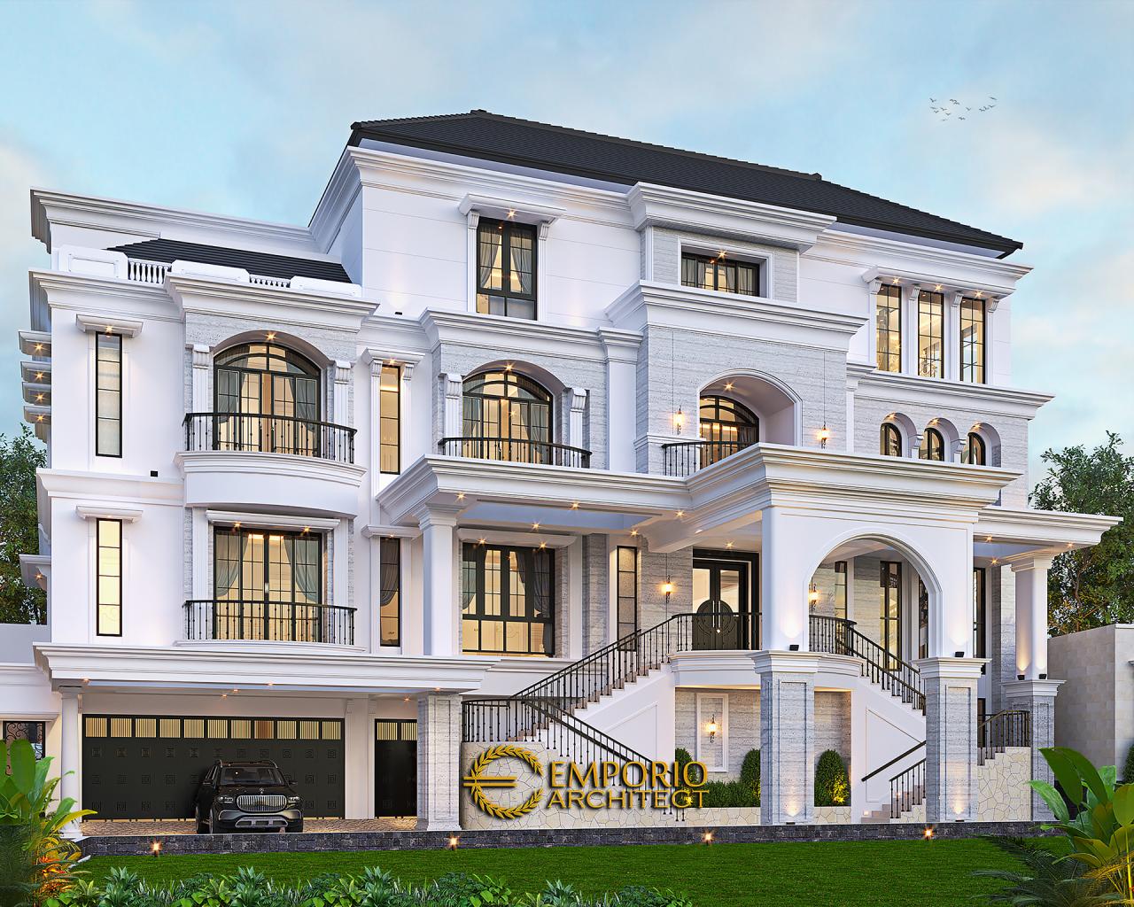 Desain Rumah Style Classic Tropis Urutan Luas Bangunan Tertinggi - Hal. 19