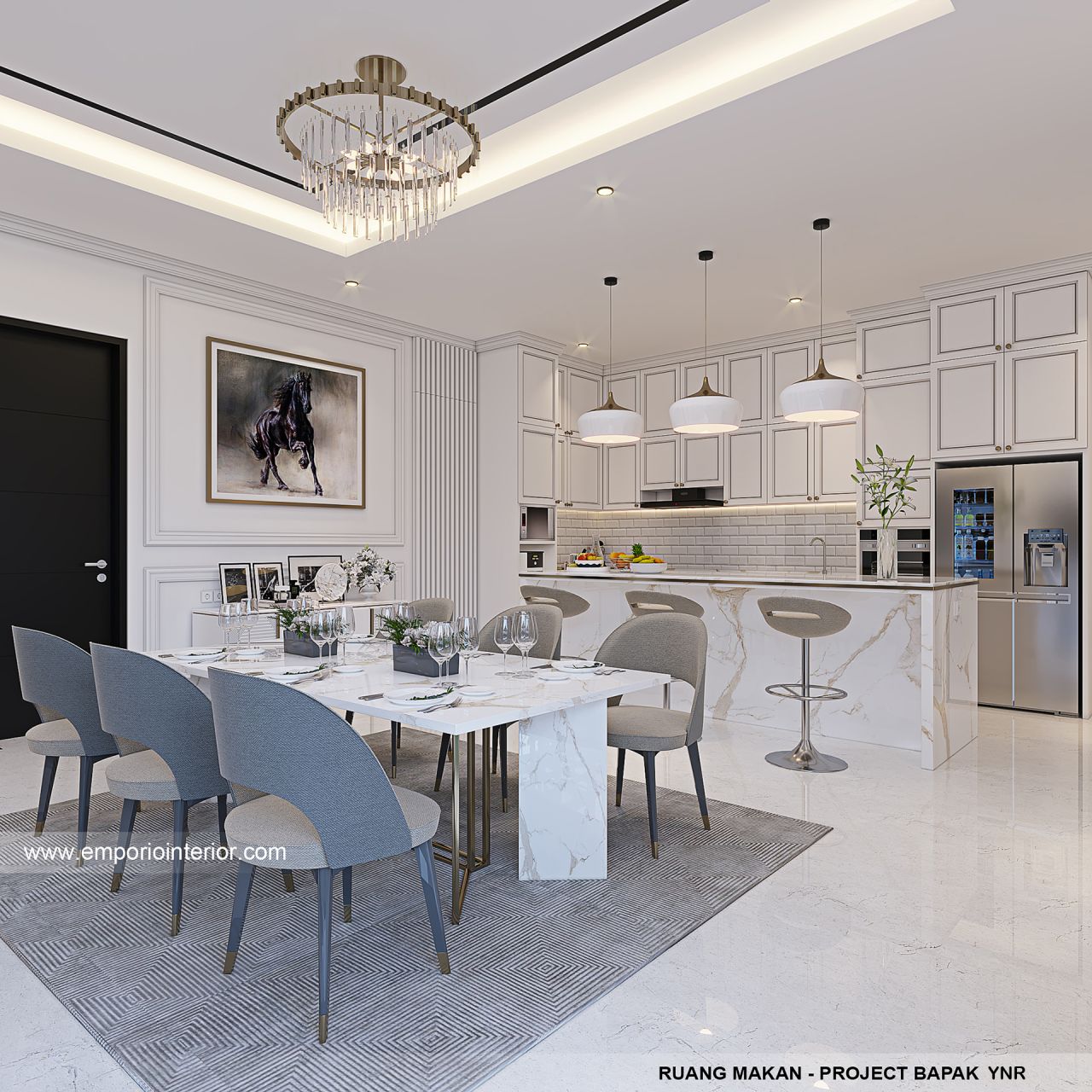 Mr. YNR 2050 Mediterranean House 1 Floor Design - Banyuwangi, Jawa ...