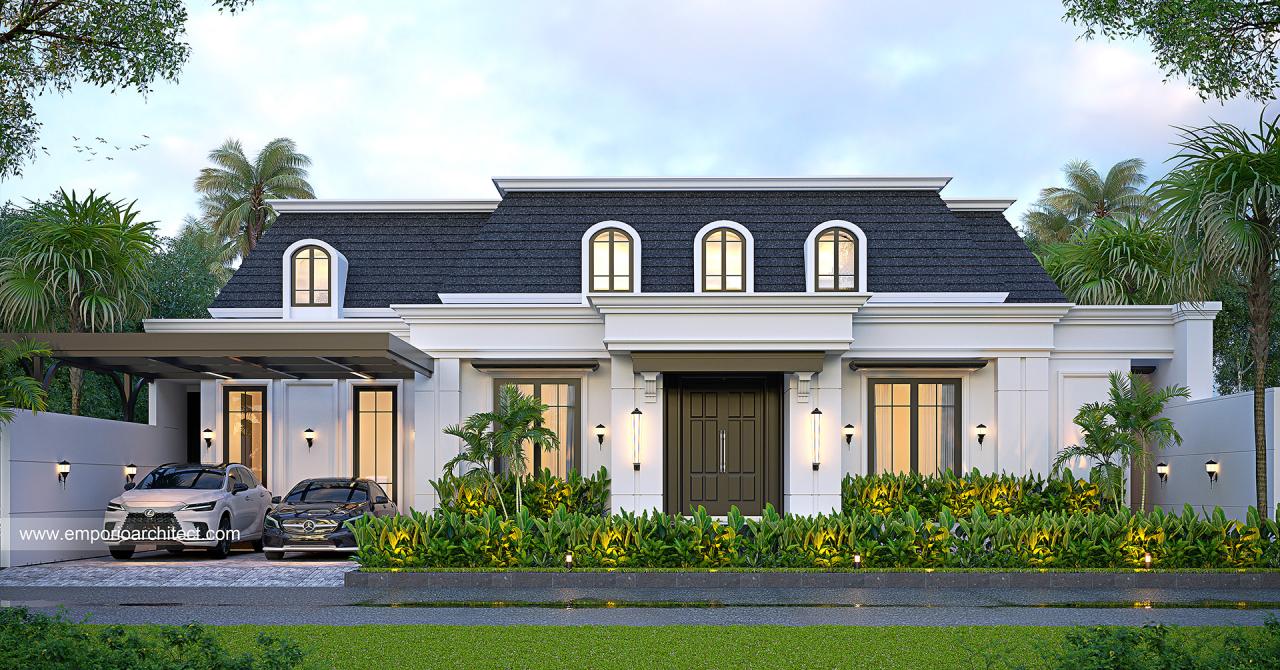 Mr. YNR 2050 Mediterranean House 1 Floor Design - Banyuwangi, Jawa Timur