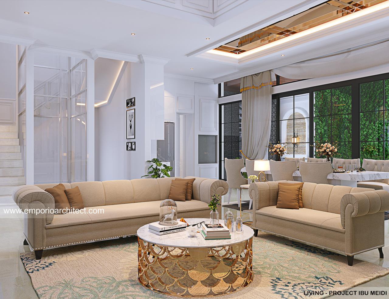 Mrs. MDI 1441 Mediterranean Wisma Investindo House 3.5 Floors Design ...