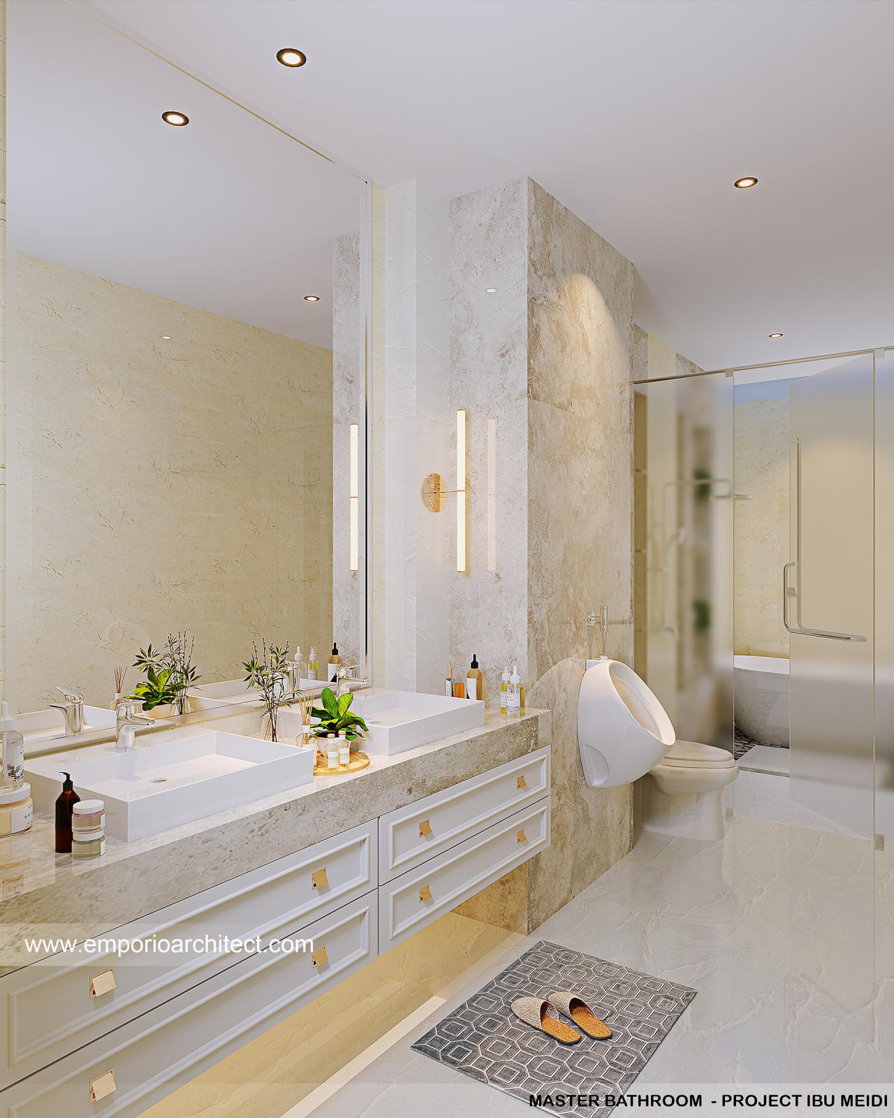 Mrs. MDI 1441 Mediterranean Wisma Investindo House 3.5 Floors Design ...