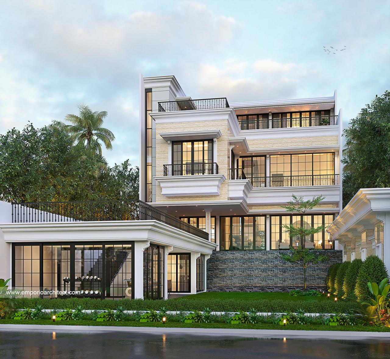 Mr. FDY Mediterranean House 3.5 Floors Design - Jakarta Barat 26508 - 3 ...