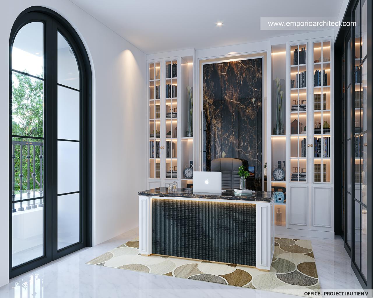 Mrs. TN V 1413 Mediterranean House 4 Floors Design - Jakarta Selatan ...