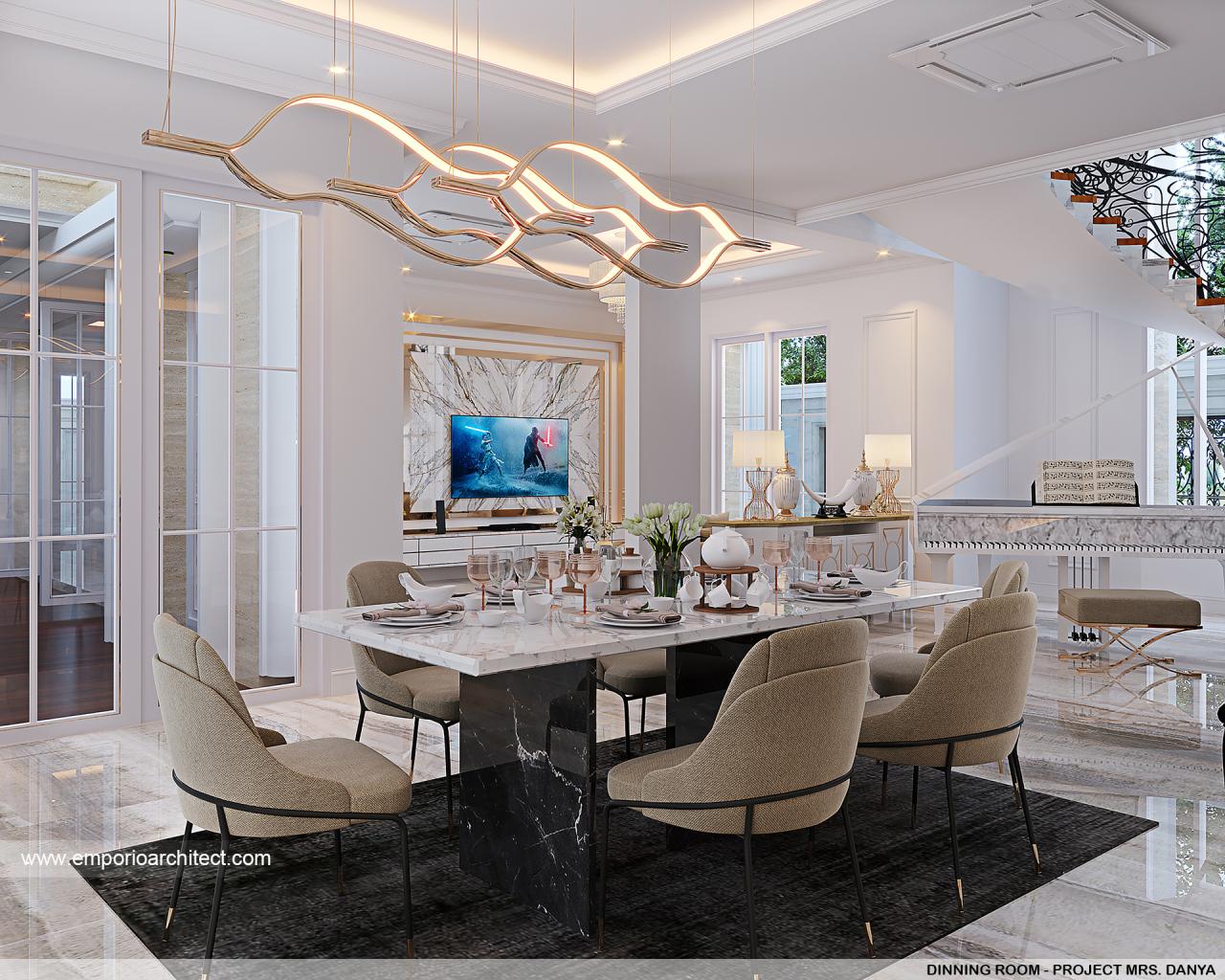 Mrs. DYA 1273 Mediterranean Classic House 2.5 Floors Design ...