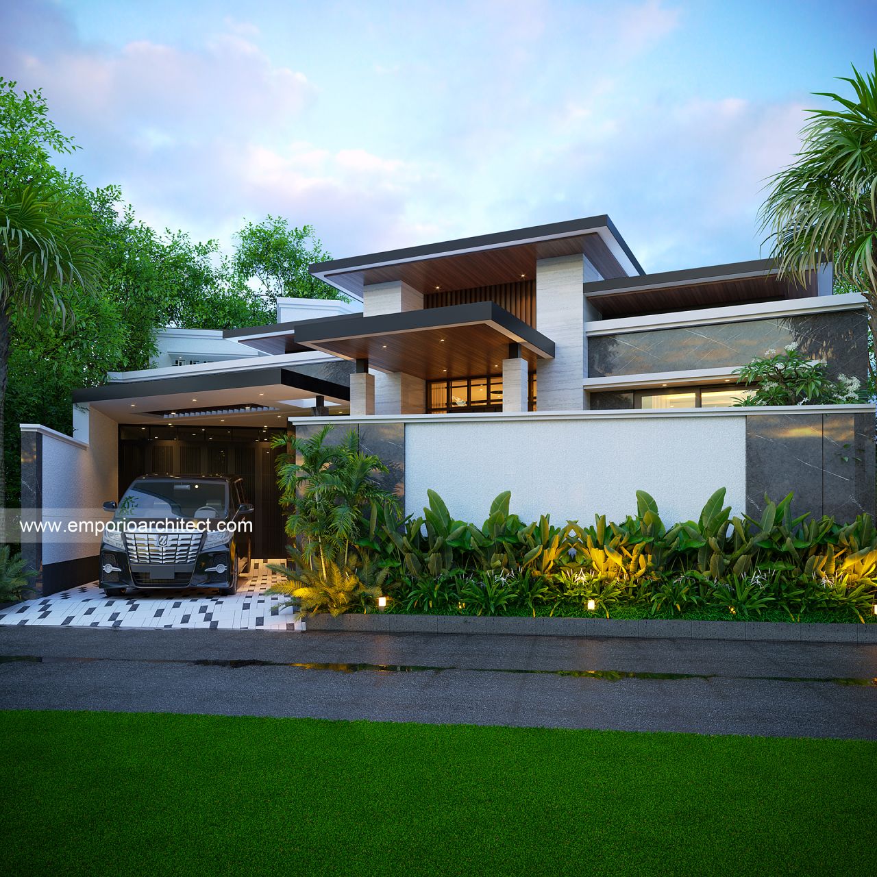 Mrs. MRK 1748 Modern House 1 Floor Design - Bandung 37770 - Modern ...