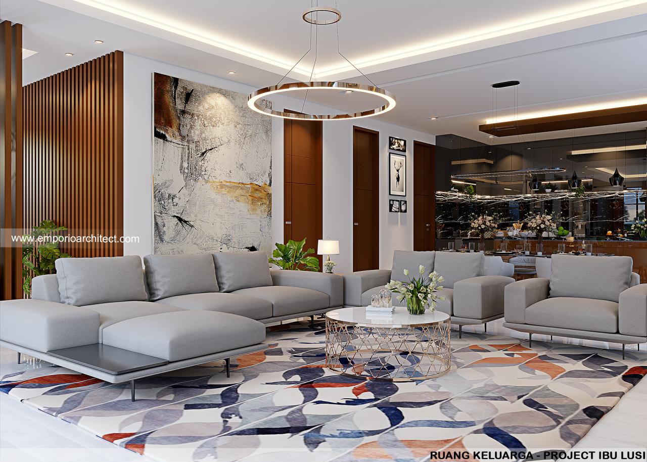 Mrs. Lusi K. Modern House 1 Floor Design - Kuningan, Jawa Barat 23427 ...