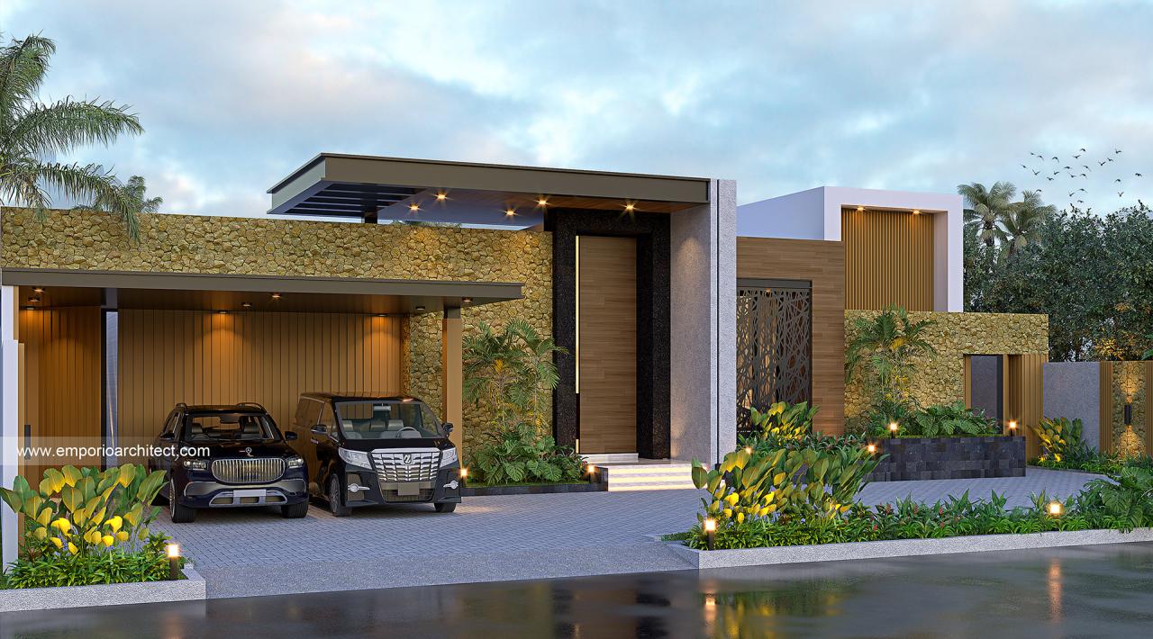 Mr. BBG 1375 Modern House 1 Floor Design - Jember 26755 - Modern House ...
