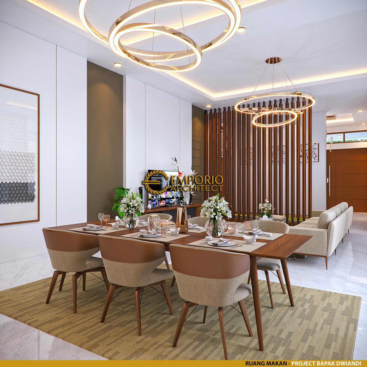 Mr. Dwiandi Modern House 1 Floor Design - Palembang 21459 - Dining Room ...