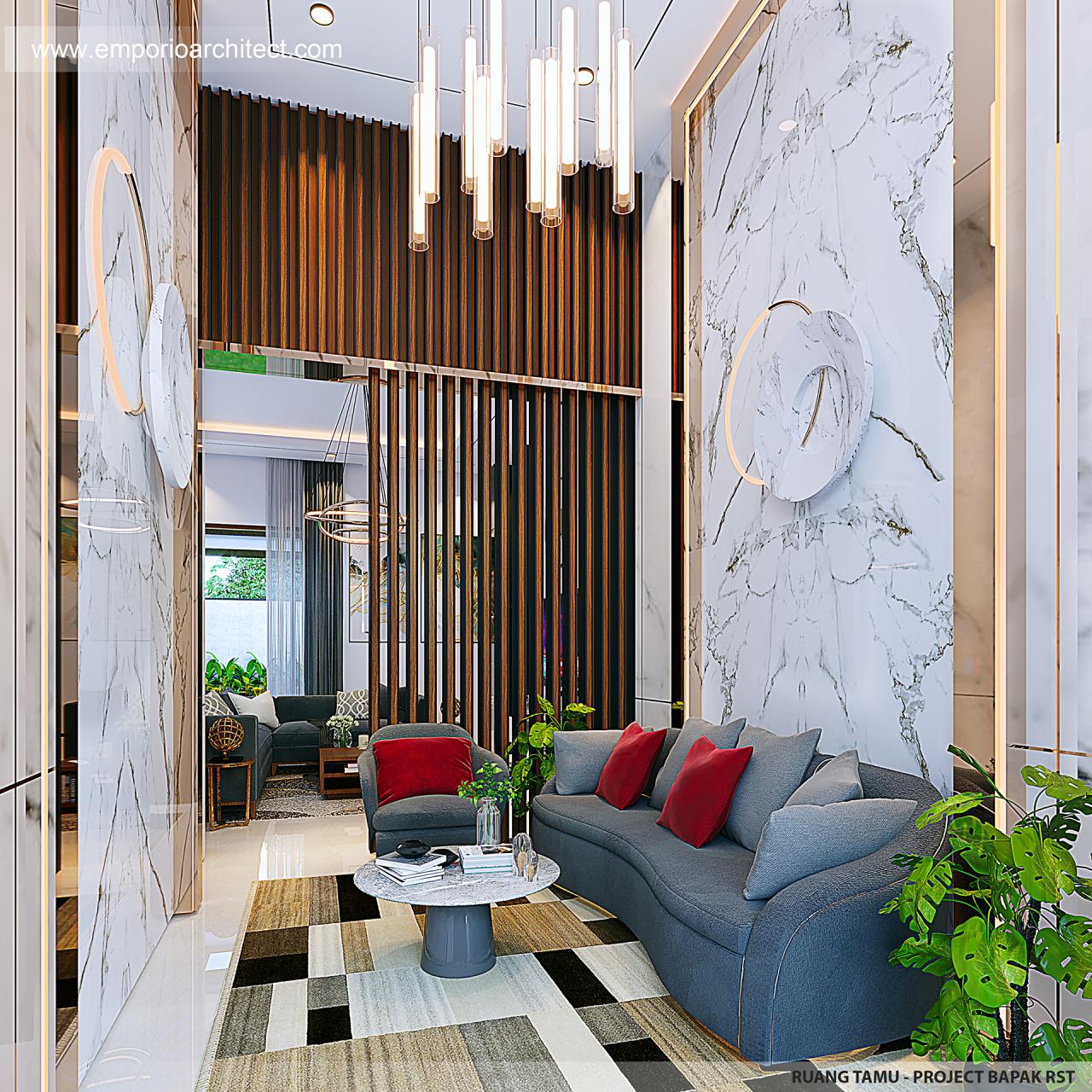 Mr. RST 1614 Modern House 1 Floor Design - Bantul, Yogyakarta 33590 ...