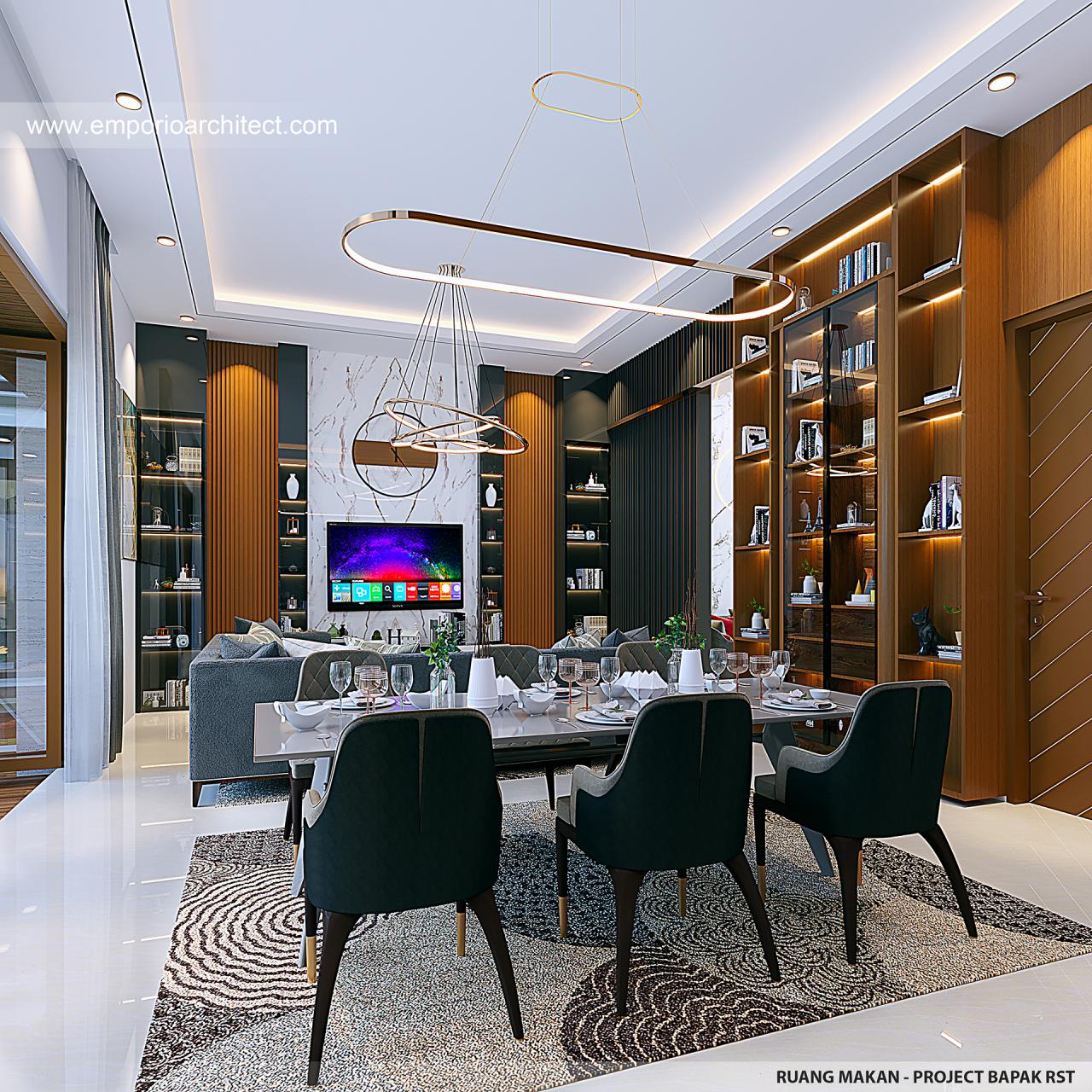 Mr. RST 1614 Modern House 1 Floor Design - Bantul, Yogyakarta 33592 - Ceiling Design