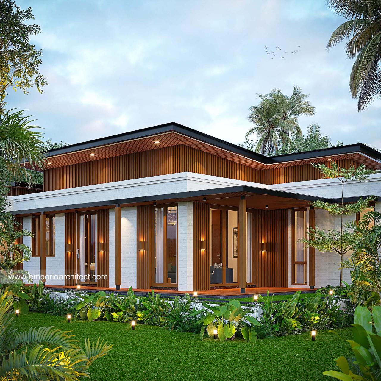 Mrs. DT 1479 Modern House 1 Floor Design - Purwakarta 30833 - House Design