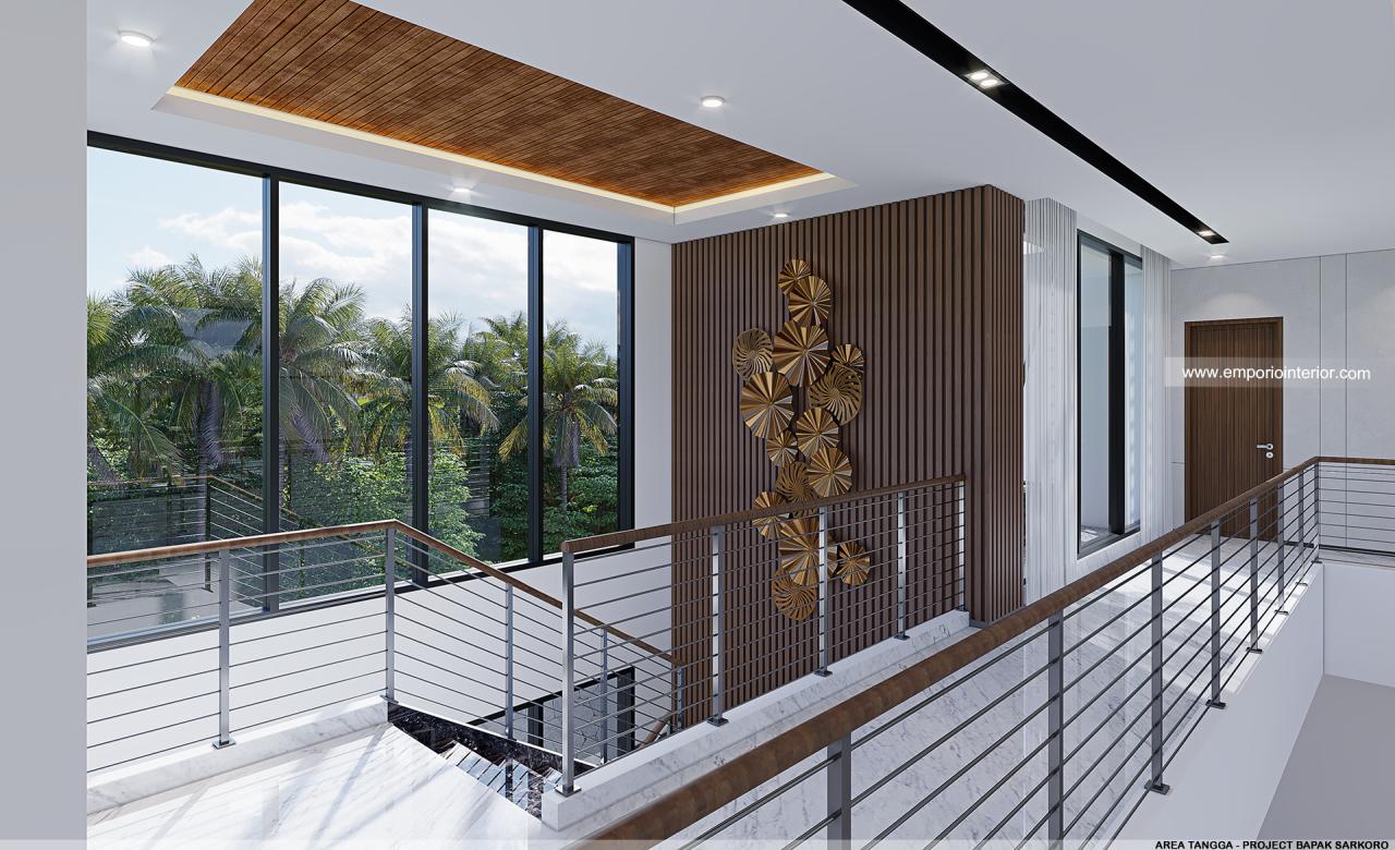 Mr. SKR Modern Villa 2 Floors Design - Badung, Bali 23328 - Corridor Design