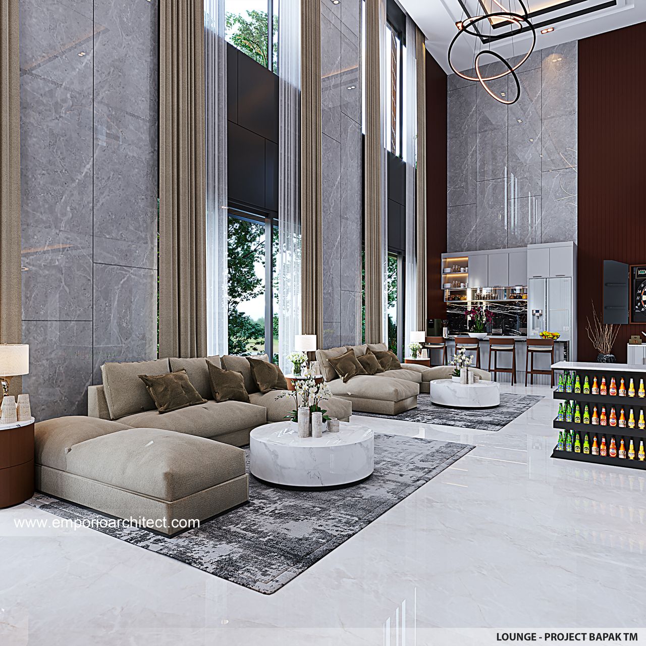 Mr. TM Modern House 2 Floors Design - Tangerang 45788 - Interior Design