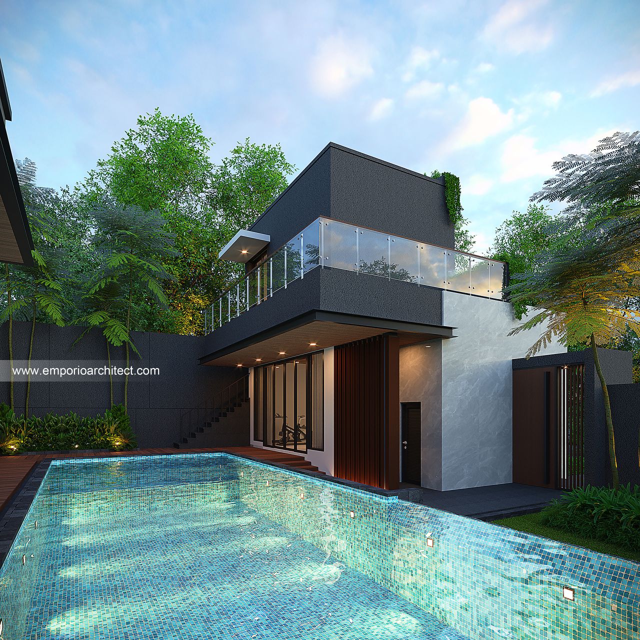 Mrs. ADR Modern House 2 Floors Design - Alam Sutera, Tangerang 47722 ...