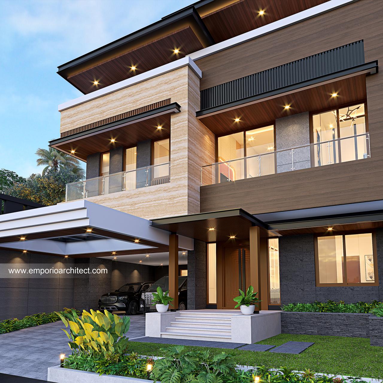 Mrs. MLI 1419 Modern House 2 Floors Design - PIK, Jakarta Utara 27607 ...