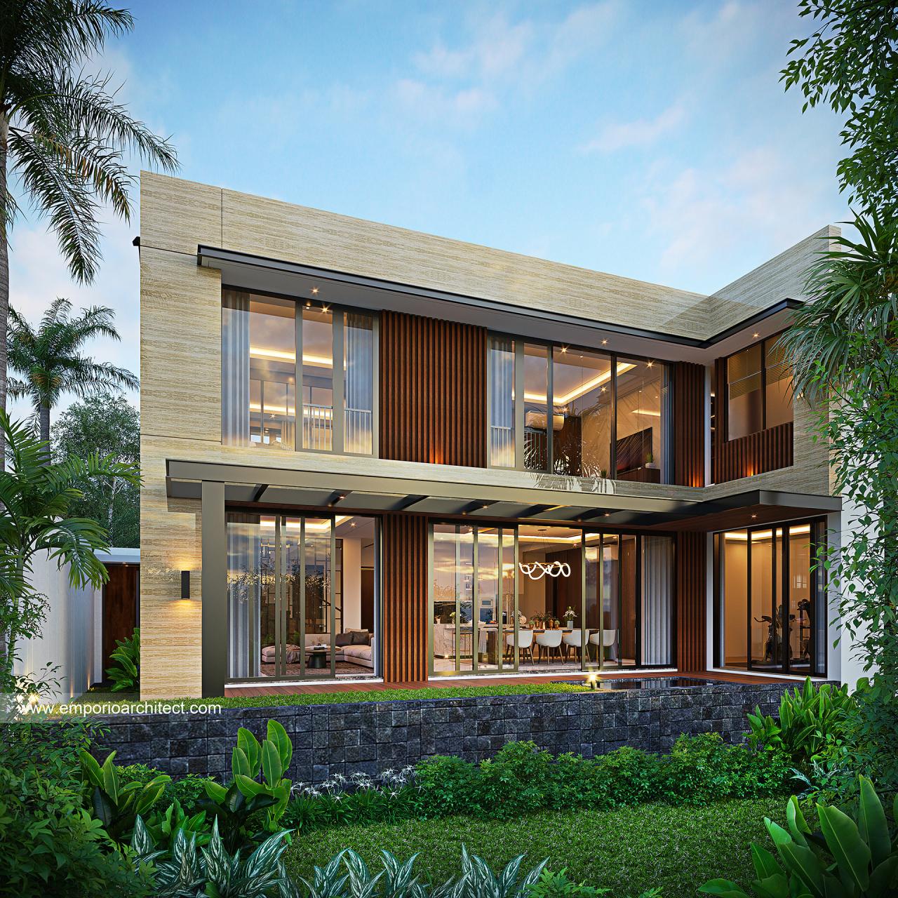 #homeexteriordesign - Mrs. LDY Modern House 2 Floors Design - Jakarta ...