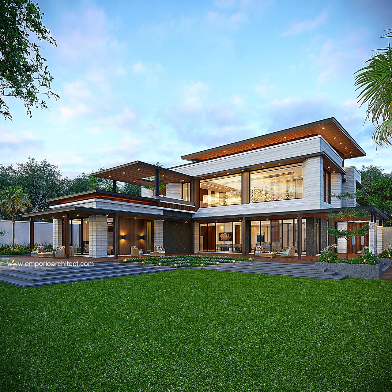 Mrs. CCP 1546 Modern House 2 Floors Design - Kuningan, Jawa Barat 30982 ...