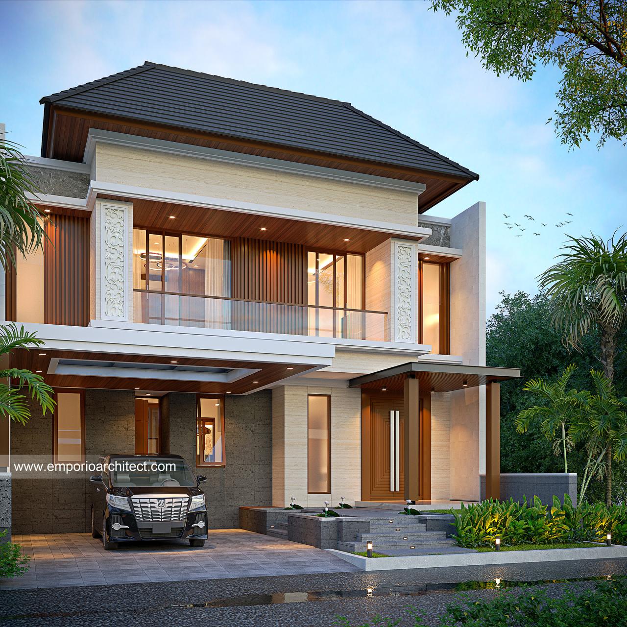 Mrs. Lisyanti Budiman 1541 Modern House 2 Floors Design - Tangerang ...