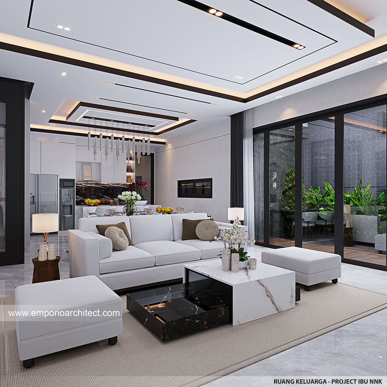 Mrs. NNK 1957 Modern House 2 Floors Design - Karawang, Jawa Barat 44079 ...