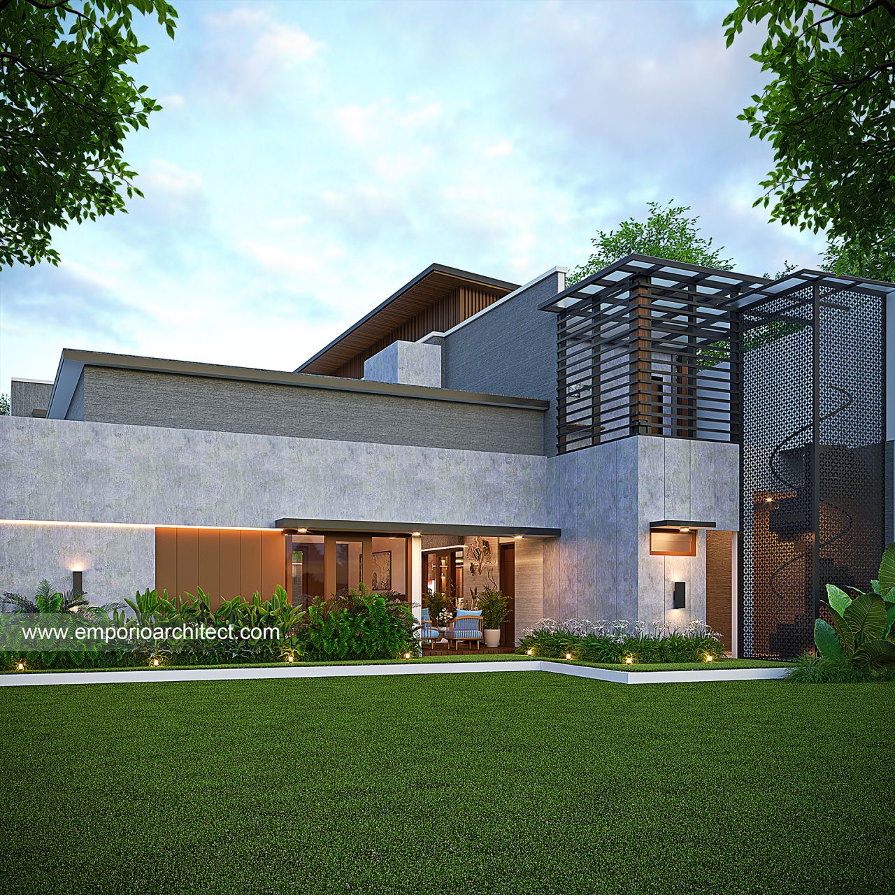 Mr. DFF 1759 Modern House 2 Floors Design - Pati, Jawa Tengah 37448 ...