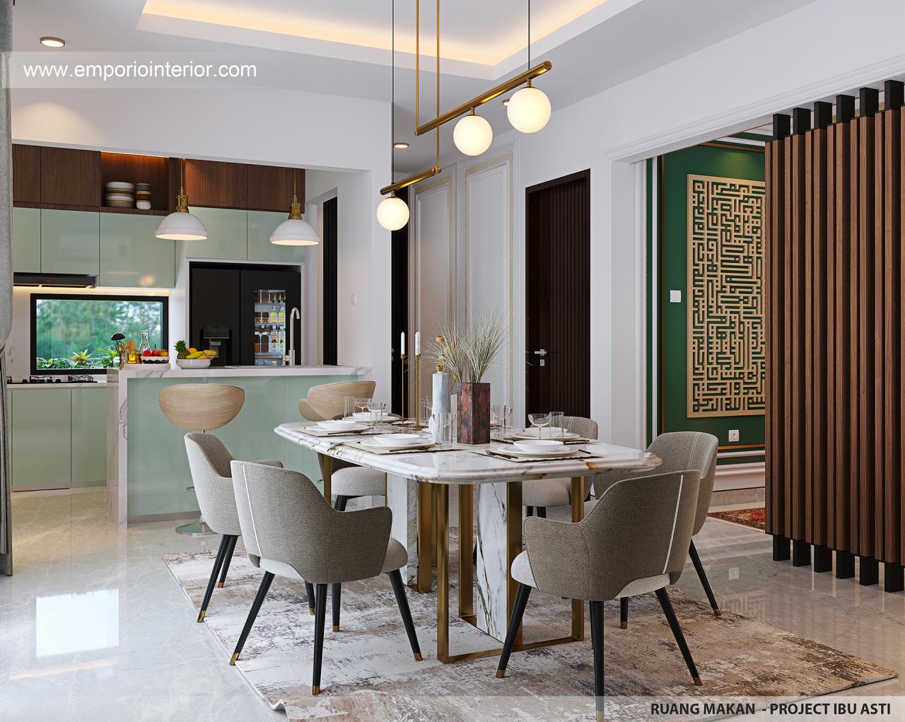 Mrs. AT 2077 Modern House 2.5 Floors Design - Tangerang 32067 - Wood ...