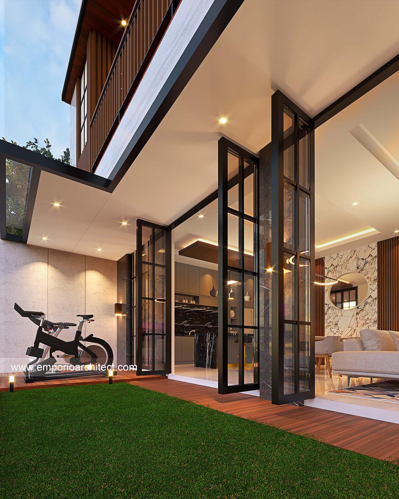 Mr. BGS 1390 Modern House 2.5 Floors Design - Semarang 25419 - Home ...