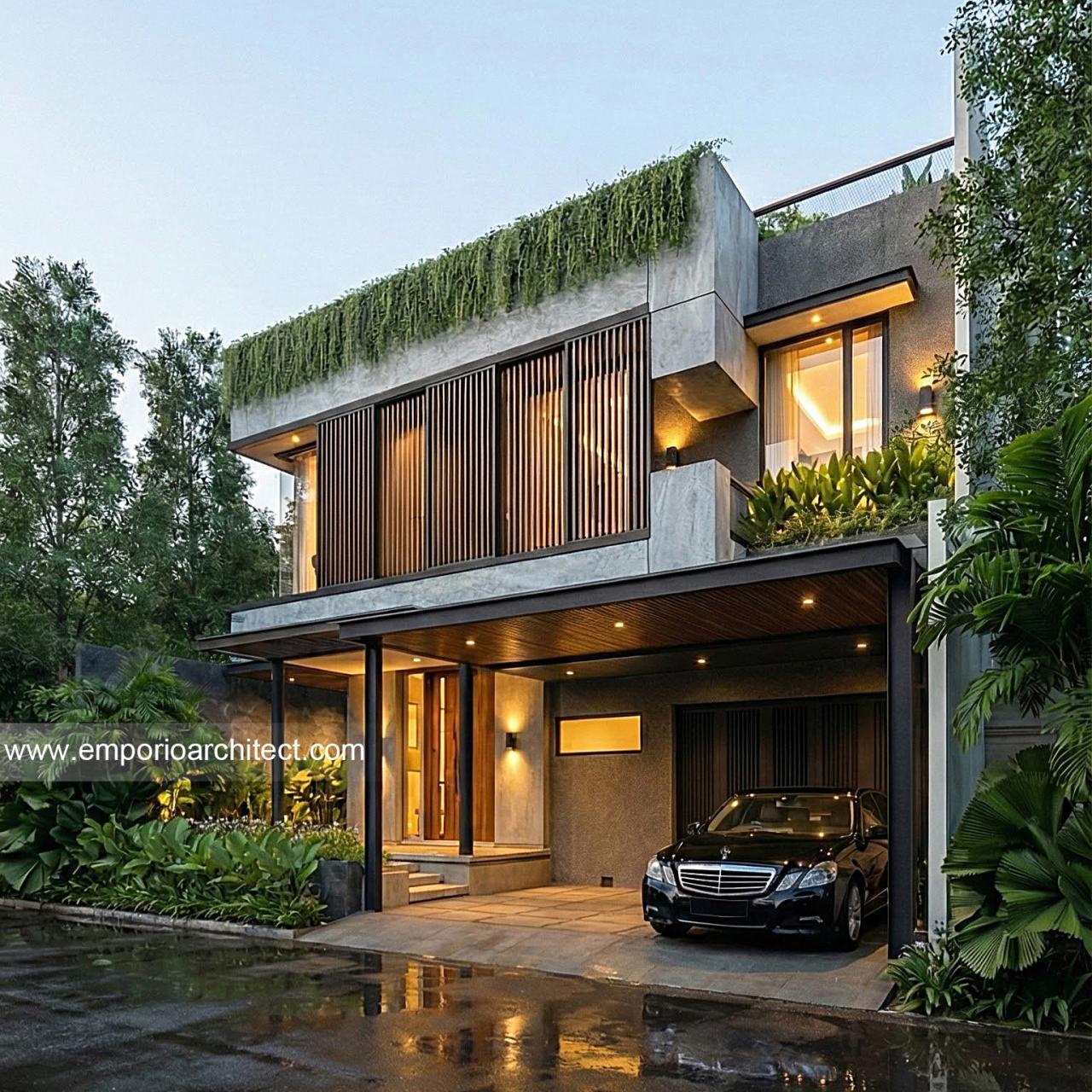Mr. DNZ Modern House 2.5 Floors Design - BSD, Tangerang Selatan, Banten ...