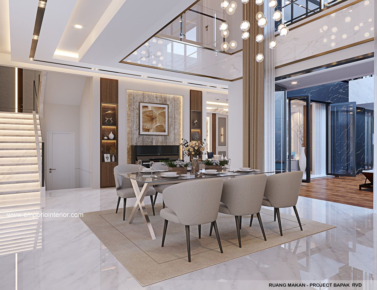Mr. RVD 2064 Modern House 2.5 Floors Design - Bandar Lampung 42167 ...
