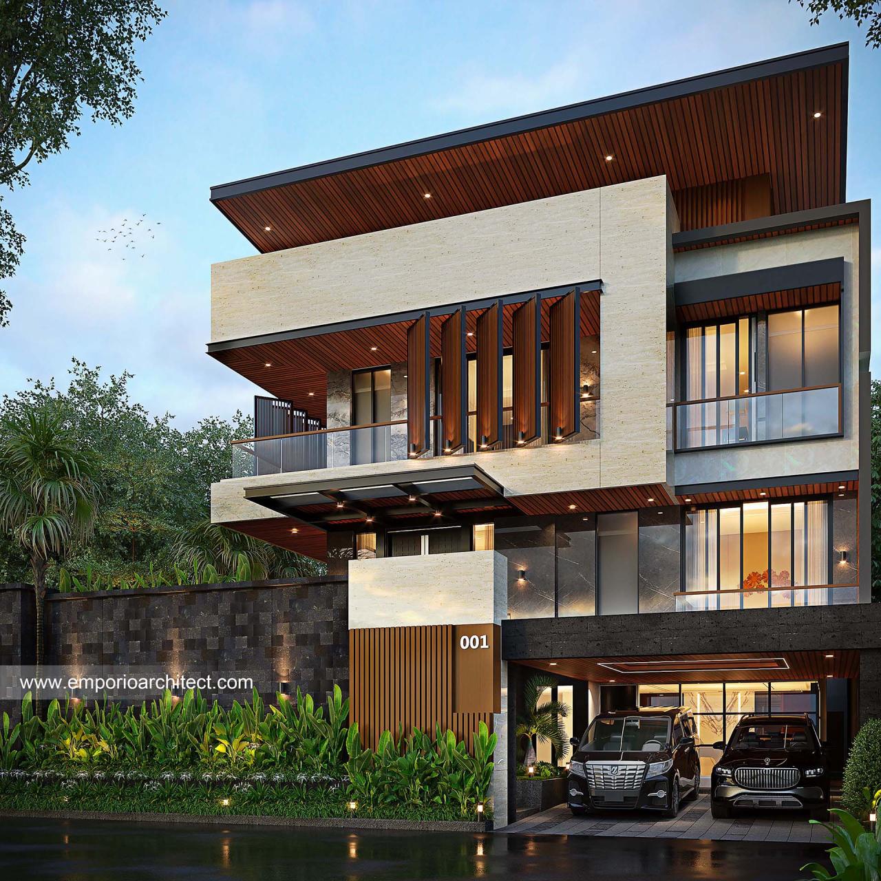 Mrs. FNA 1561 Modern House 2.5 Floors Design - Bali 32585 - Home ...