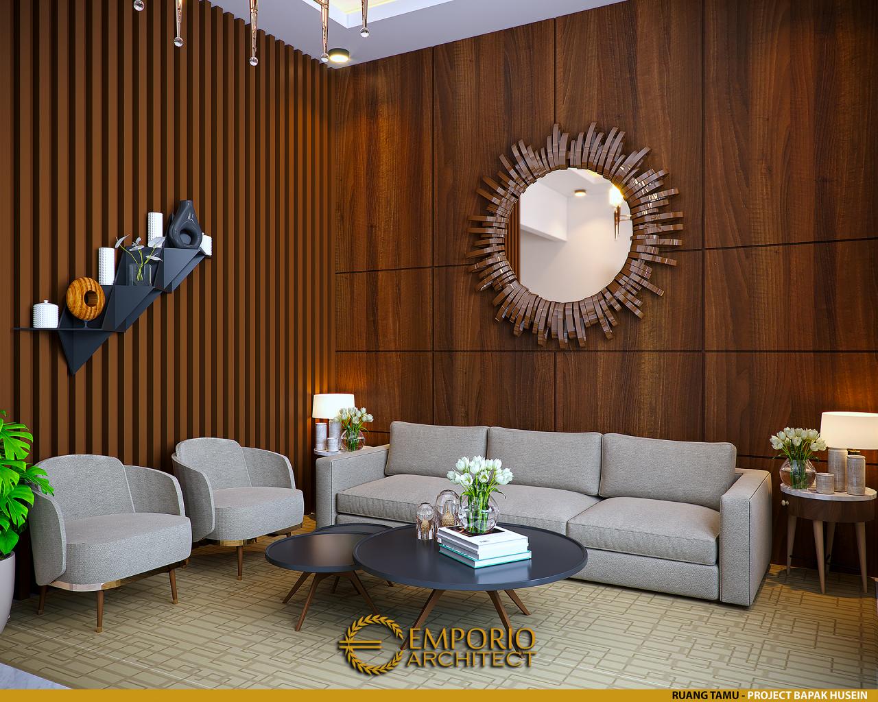 Mr. Husein Modern House 2.5 Floors Design - Solo (Surakarta), Jawa ...