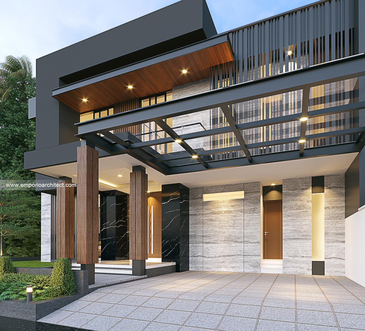 Mrs. CCL Modern House 2.5 Floors Design - Tangerang 22197 - Home ...