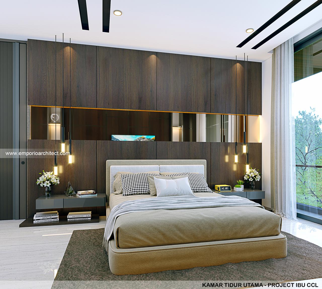 Mrs. CCL Modern House 2.5 Floors Design - Tangerang 22205 - Interior Design